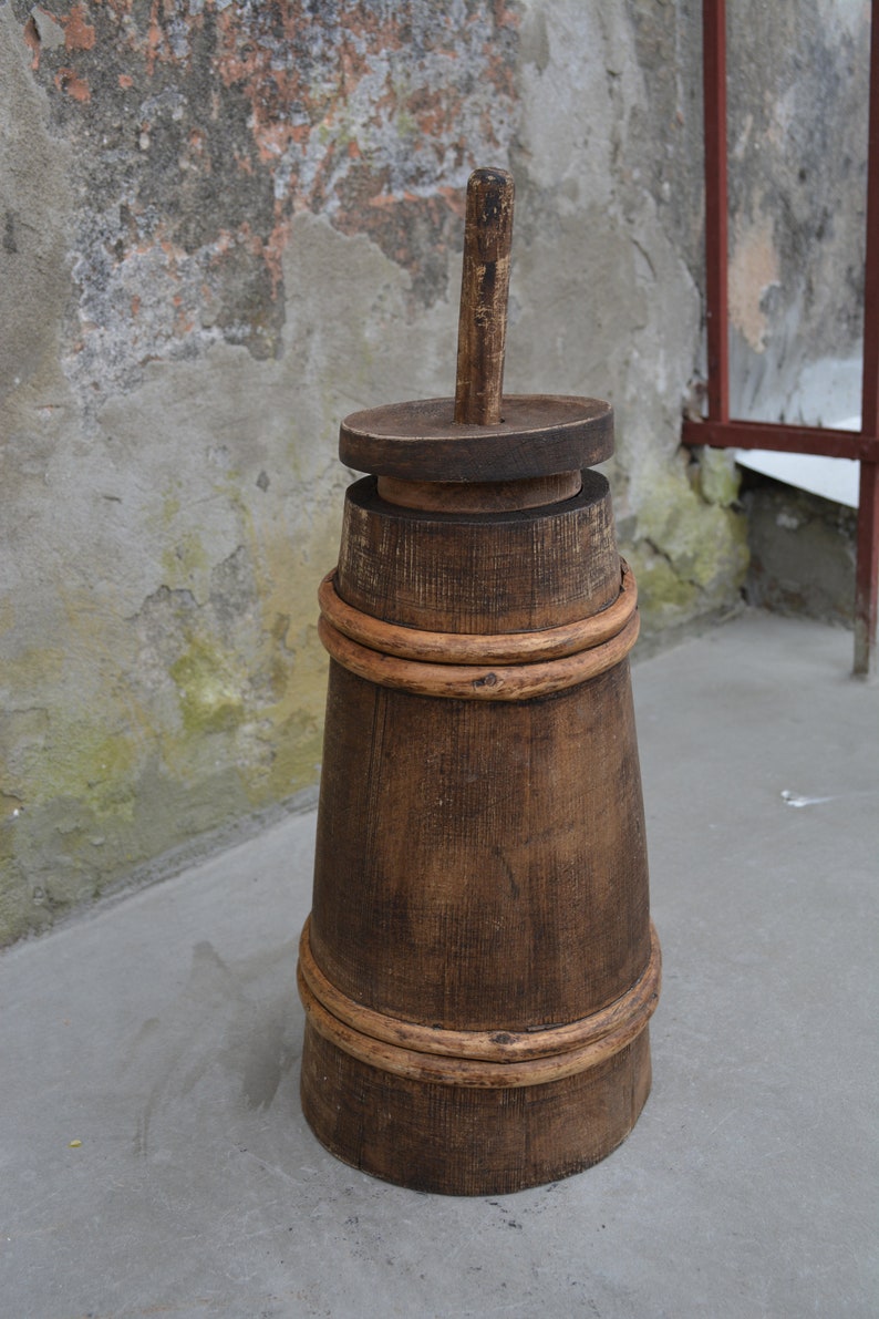 Antique Wooden Bowl Rustic Vessel Primitives Country - Etsy