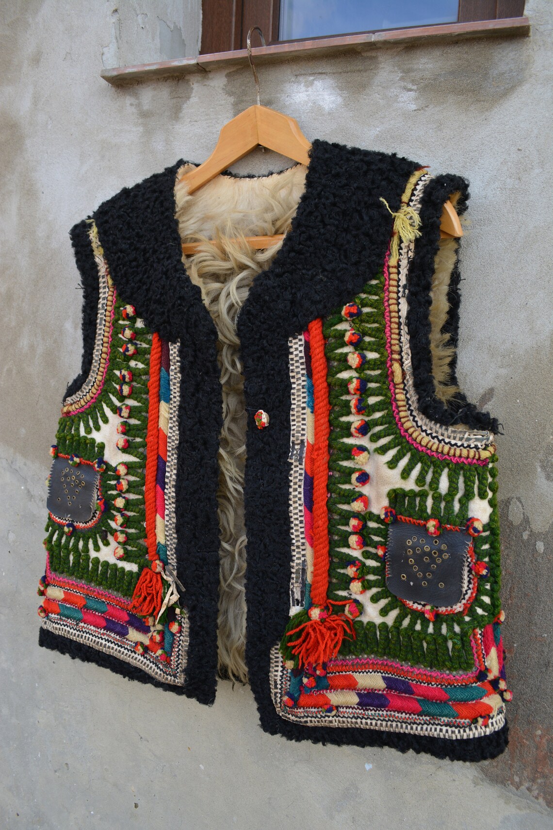 Antique Ukrainian Vest Traditional Ukrainian Sleeveless - Etsy