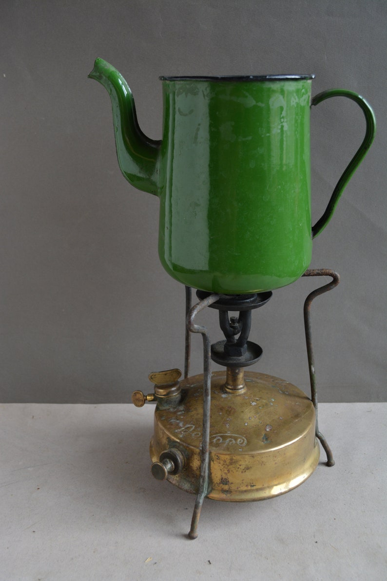 Vintage Soviet primus Camping stove Outdoor outdoor brass | Etsy