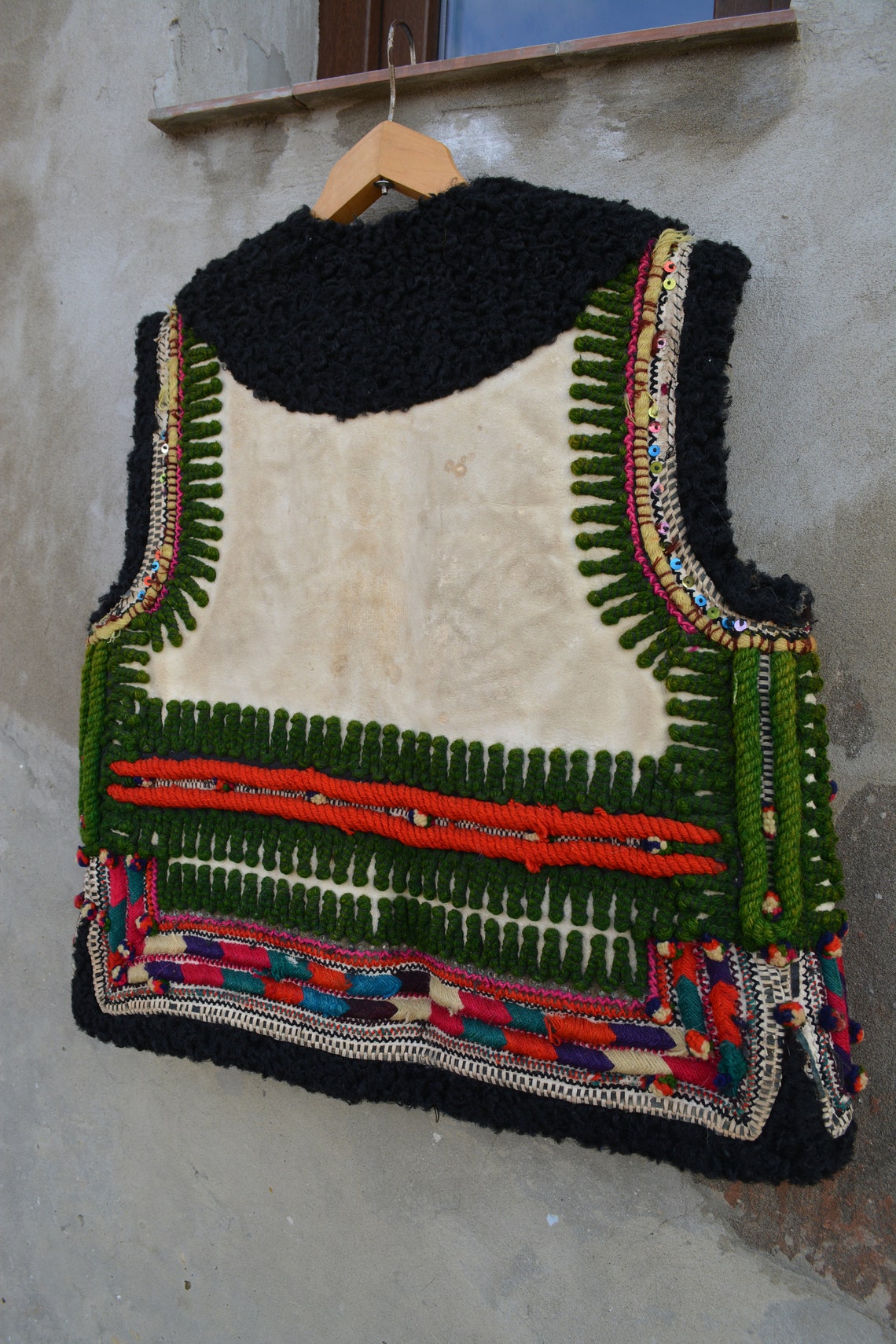 Antique Ukrainian Vest Traditional Ukrainian Sleeveless - Etsy