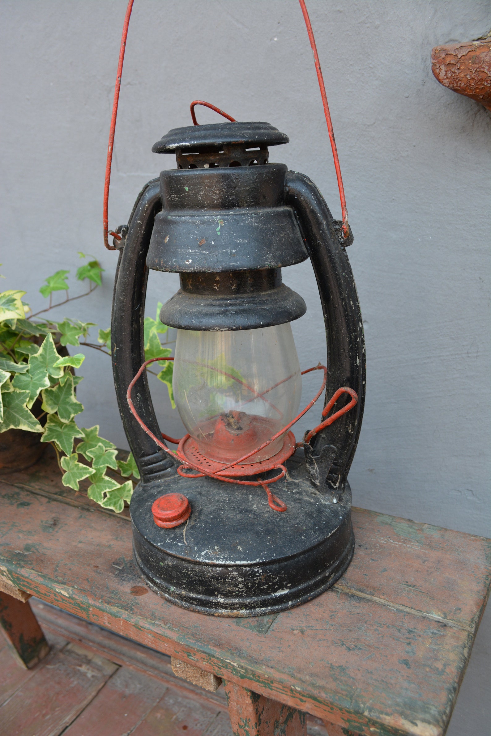 Antique Petrol Oil Lamp Rustic Oil Lamp Kerosene Lantern | Etsy