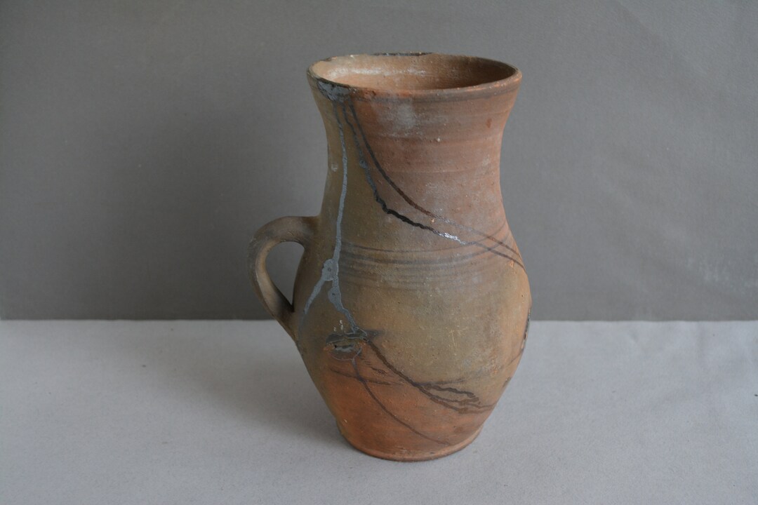 Very Old Antique Ancient Clay Vessel - Rustic Bowl - Antique Clay ...