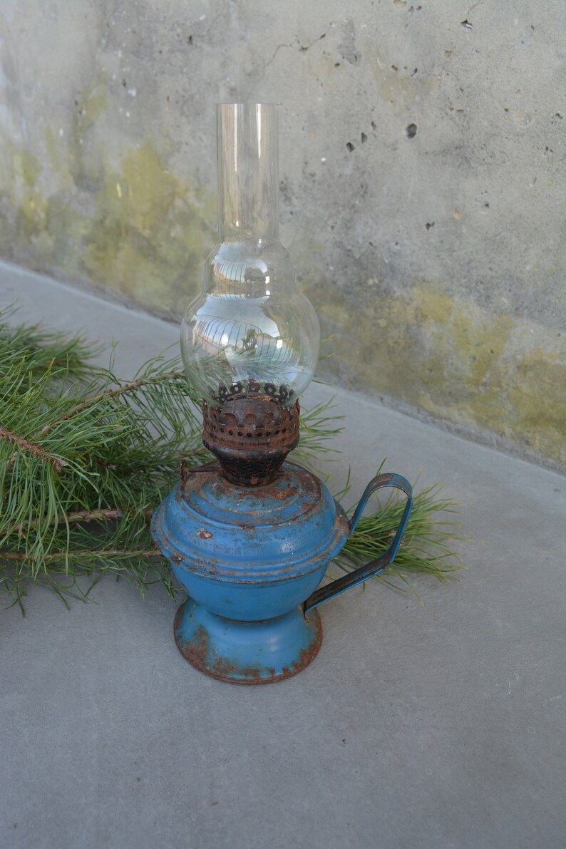 Antique Petrol Oil Lamp Rustic Oil Lamp Kerosene Lantern | Etsy