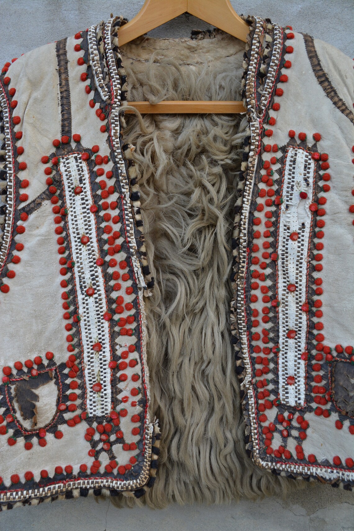 Antique Ukrainian Vest Traditional Ukrainian Sleeveless - Etsy