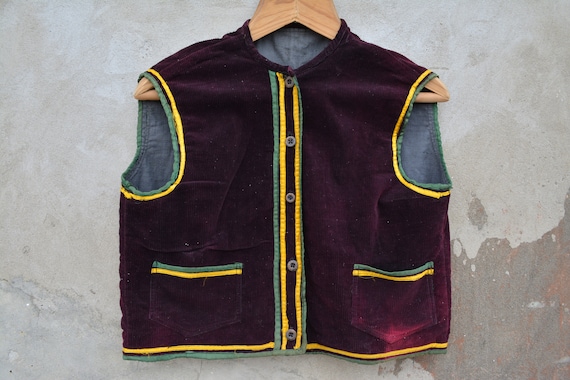 Antique Ukrainian vest Traditional Ukrainian costume… - Gem