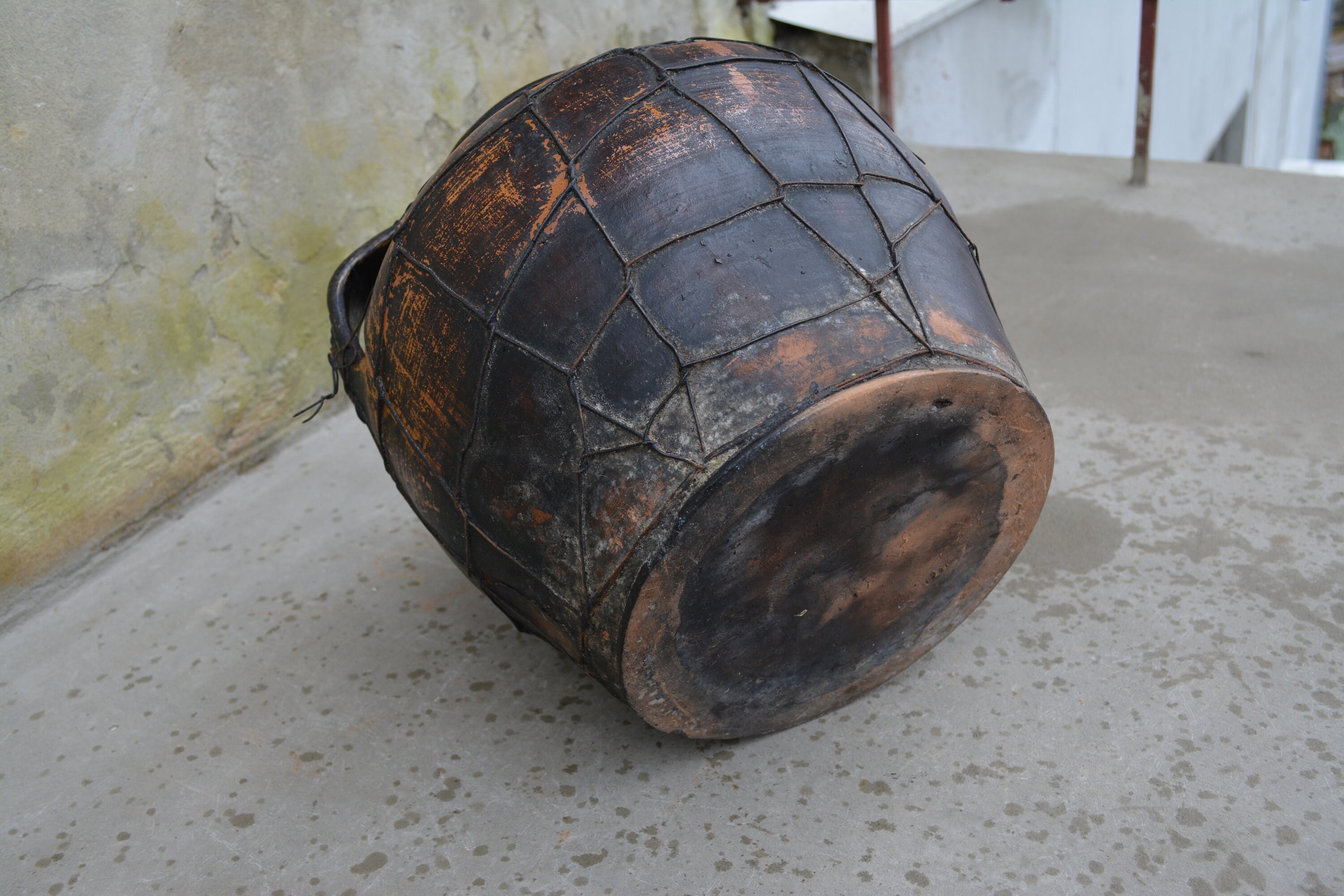 Very Old Antique Ancient Clay Vessel - Rustic Bowl - Antique Clay ...
