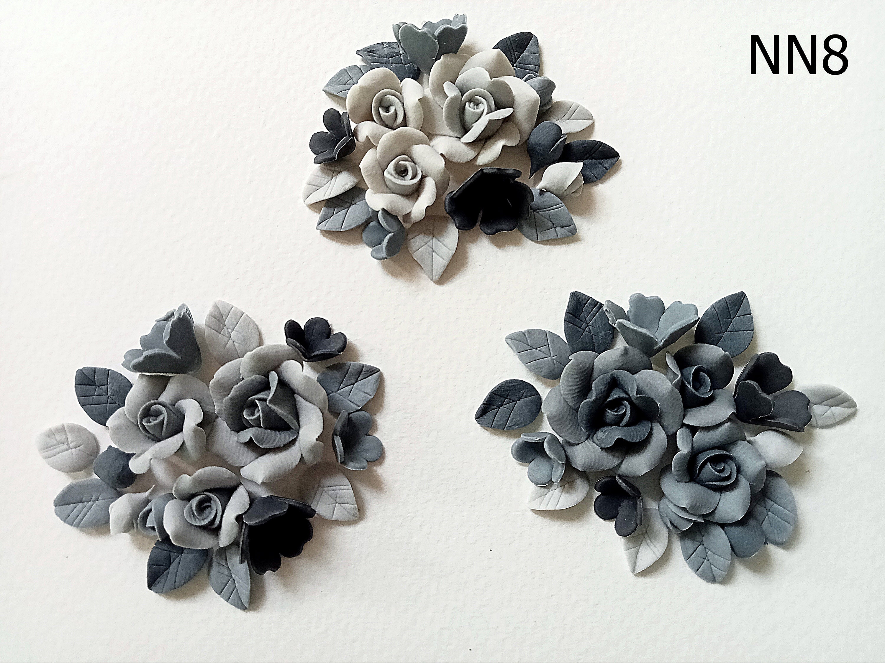 DIY ROSE SET, Rose Set, Cold Porcelain Rose, Handmade Rose Set, Jewelry ...