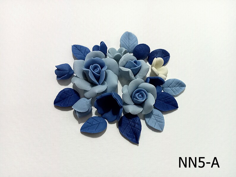 DIY ROSE SET, Rose Set, Cold Porcelain Rose, Handmade Rose Set, Jewelry ...