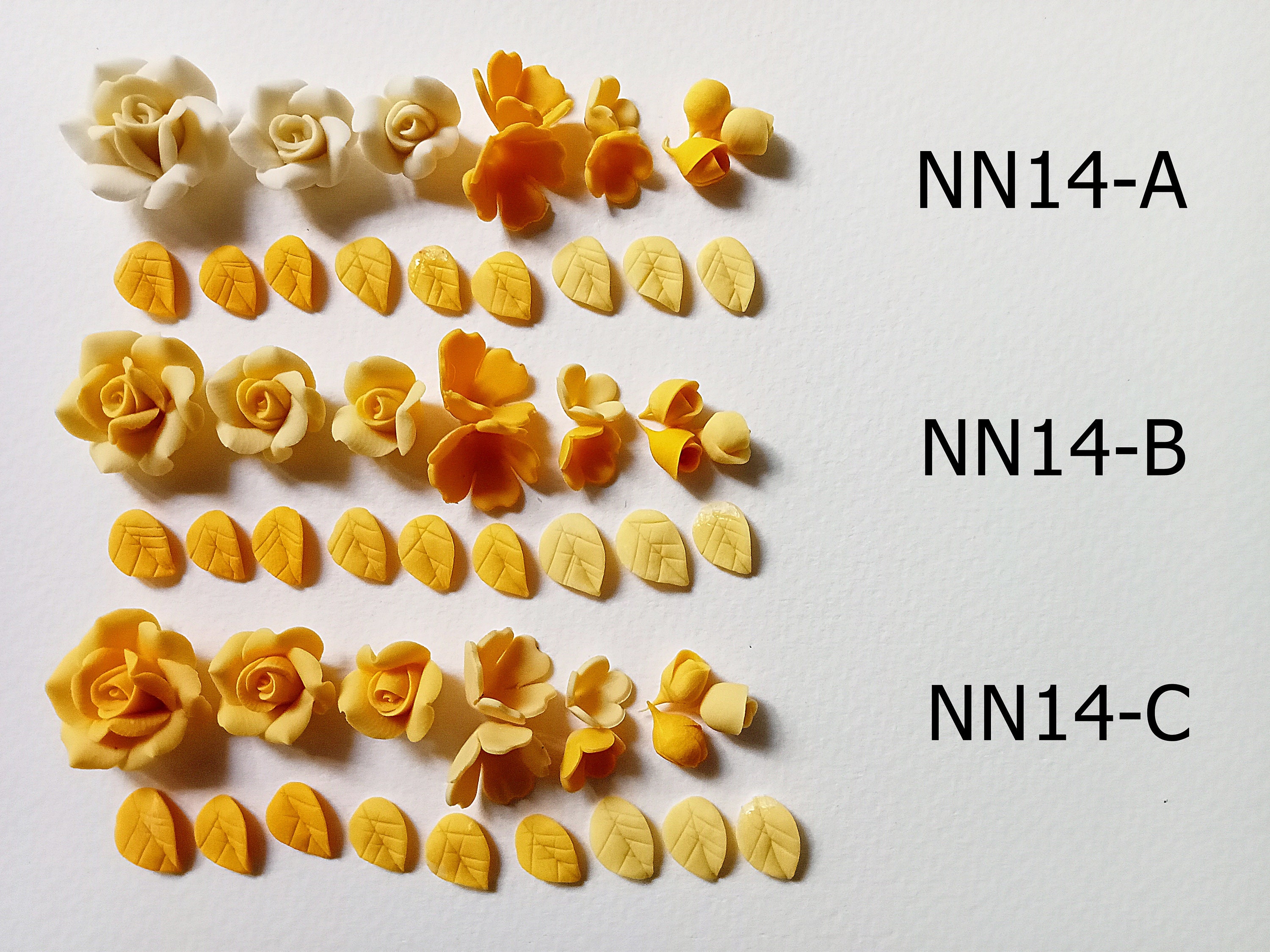 DIY ROSE SET, Rose Set, Cold Porcelain Rose, Handmade Rose Set, Jewelry ...