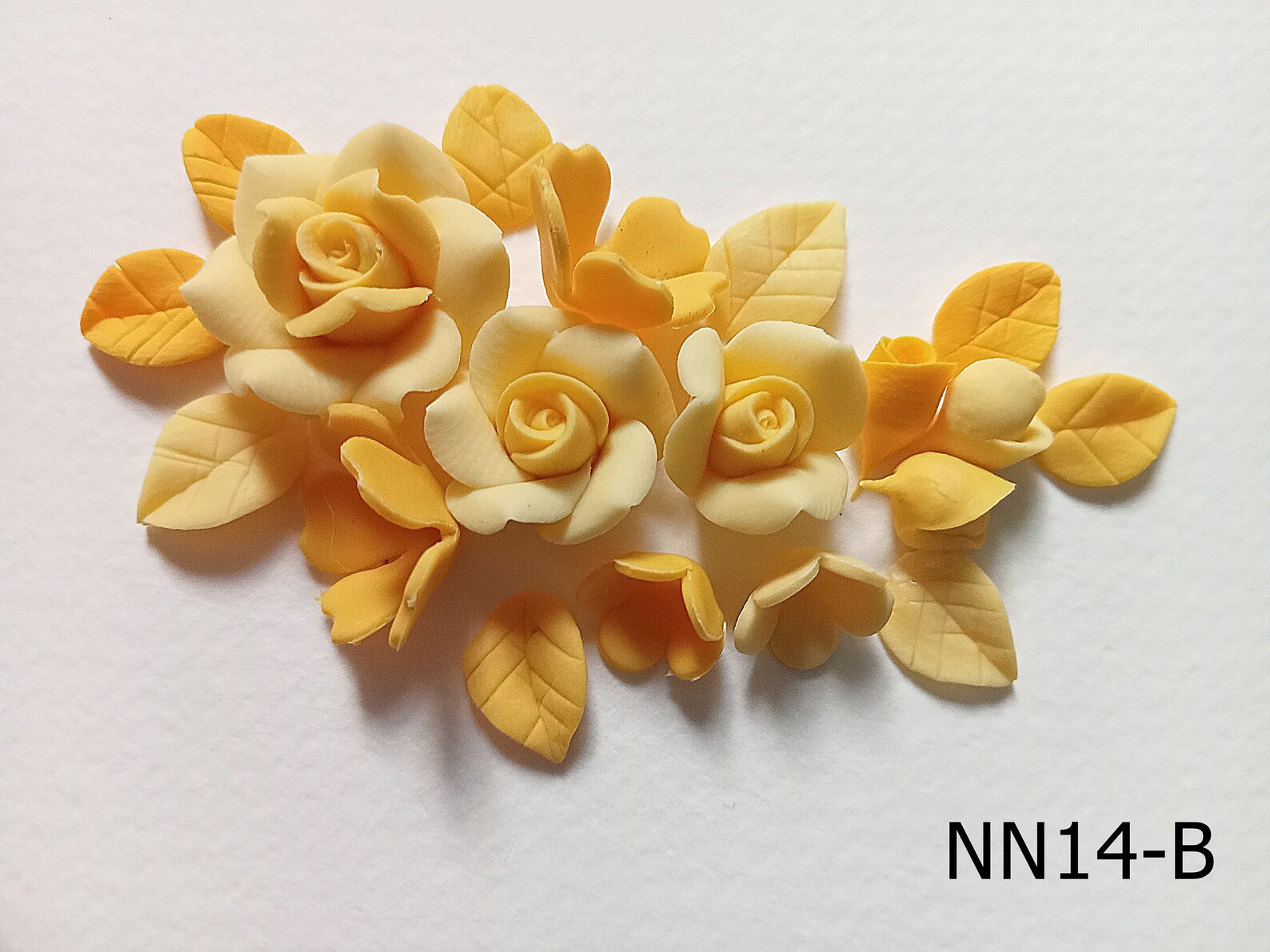 DIY ROSE SET, Rose Set, Cold Porcelain Rose, Handmade Rose Set, Jewelry ...