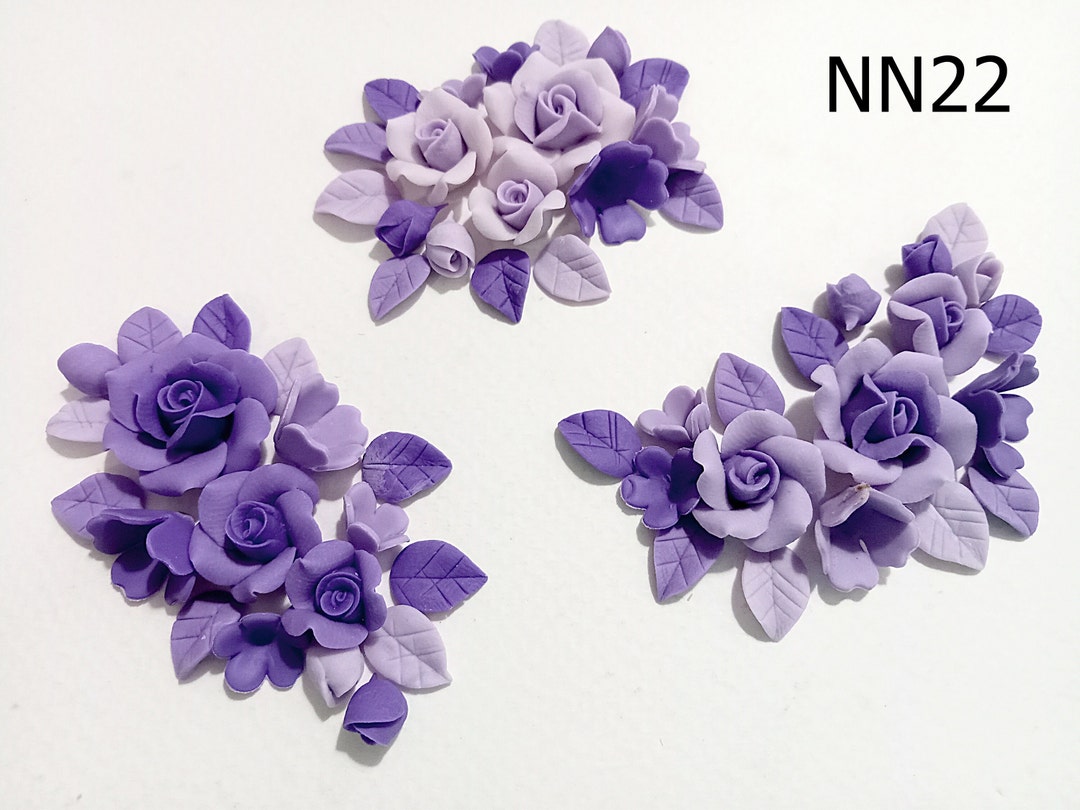 DIY ROSE SET, Rose Set, Cold Porcelain Rose, Handmade Rose Set, Jewelry ...