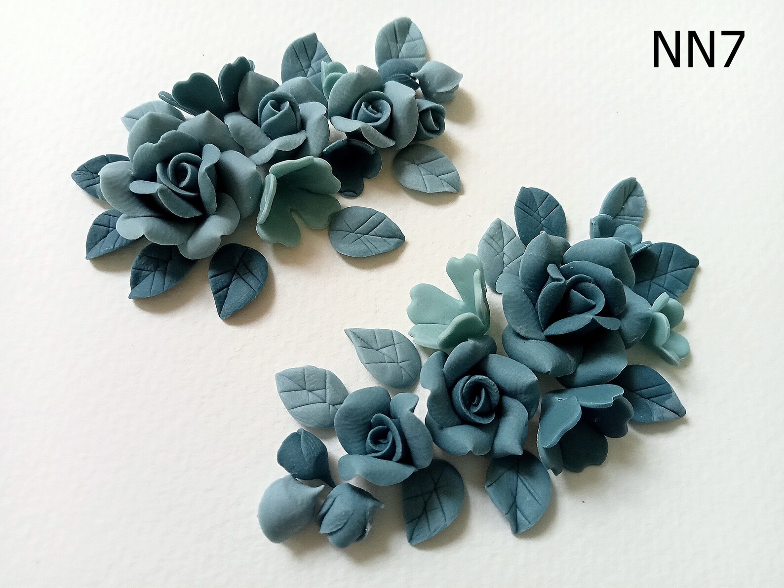 DIY ROSE SET, Rose Set, Cold Porcelain Rose, Handmade Rose Set, Jewelry ...