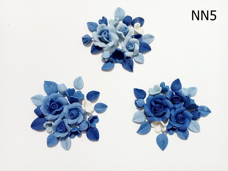 DIY ROSE SET, Rose Set, Cold Porcelain Rose, Handmade Rose Set, Jewelry ...