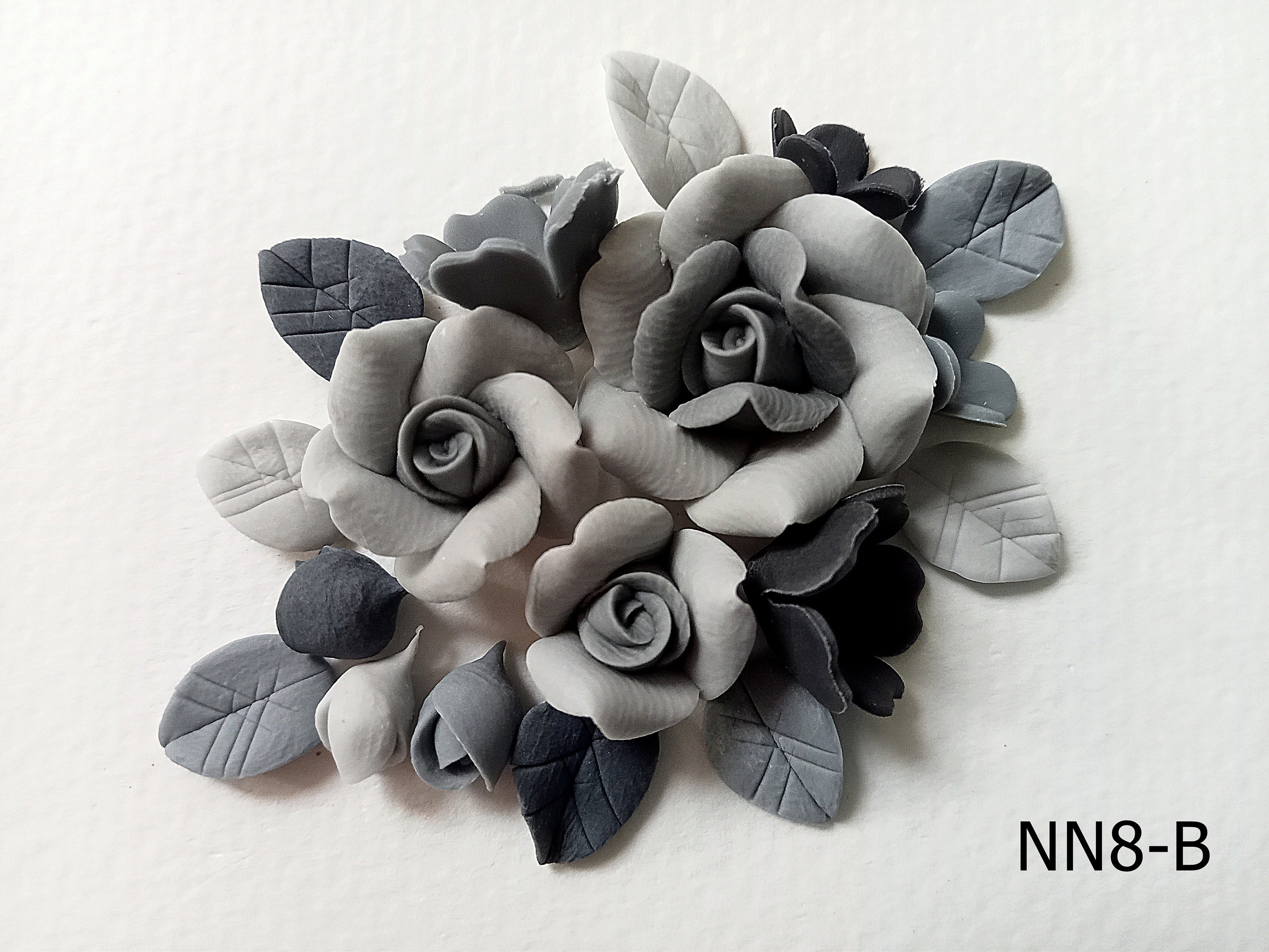 DIY ROSE SET, Rose Set, Cold Porcelain Rose, Handmade Rose Set, Jewelry ...