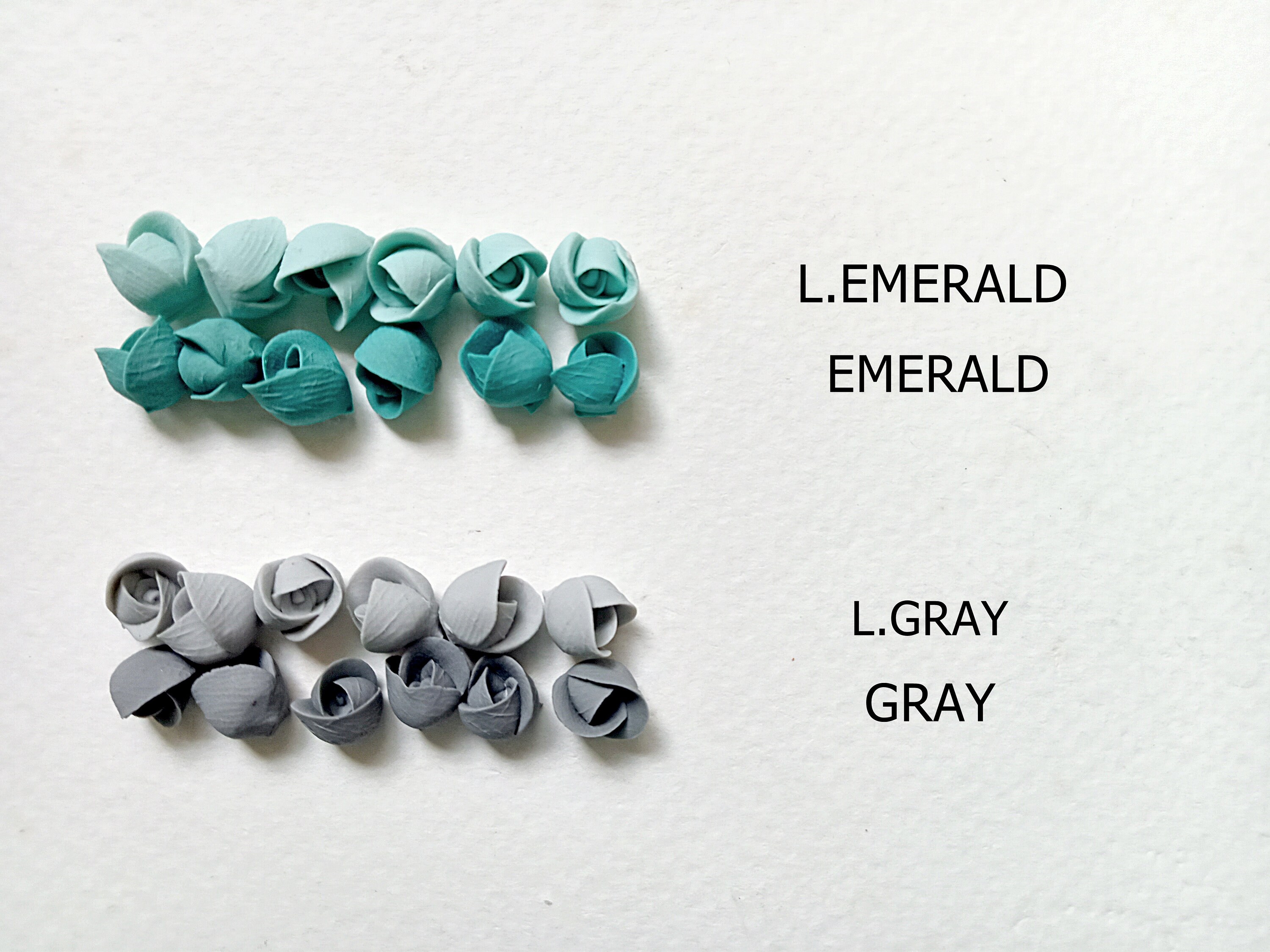 12 TINY ROSEBUD, Earthtone Flower, Tiny Rose Bud, Rose Bud Cabochon ...