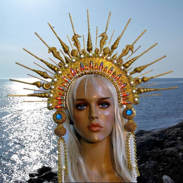 Mermaid Headpiece - Etsy