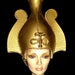 OSIRIS GOLD HEADDRESS, Unisex, Egyptian Crown, Burning Man, Halloween ...