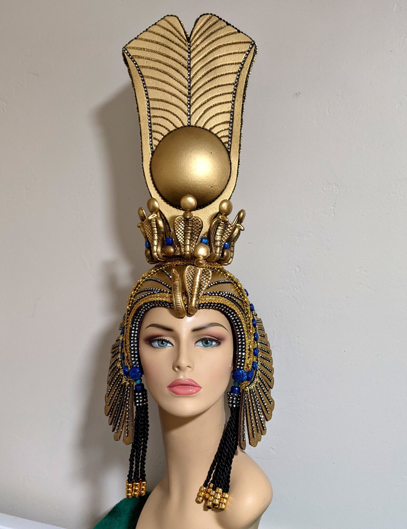 Corona di Cleopatra, Burning man, Fantasy Fest, Costume di Halloween ...