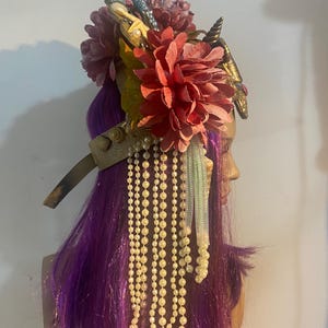 Mermaid Queen Headpiece, READY TO SHIP, Mermaid Headpiece, Burning Man ...