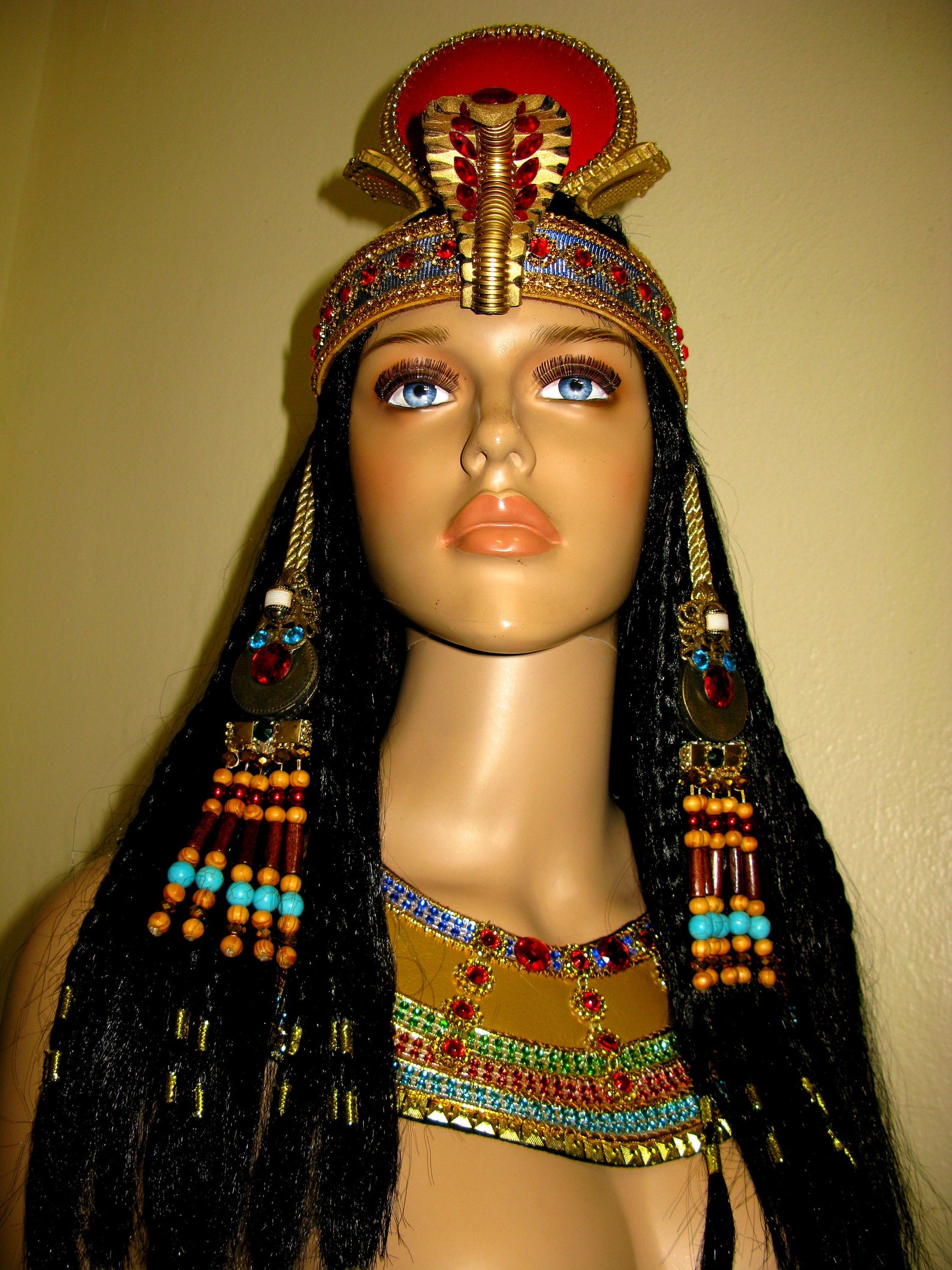 Cleopatra Crown, Egyptian Headband, Egyptian Headpiece, Egyptian ...