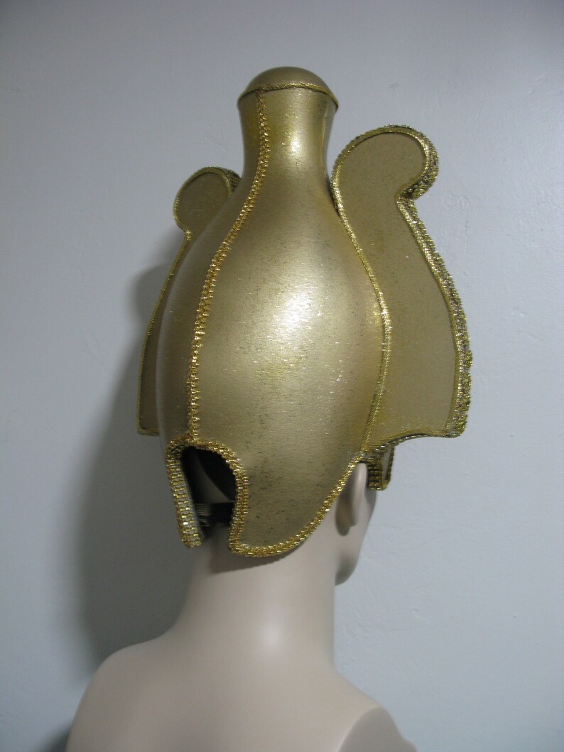 OSIRIS GOLD HEADDRESS Unisex Egyptian Crown Burning Man - Etsy