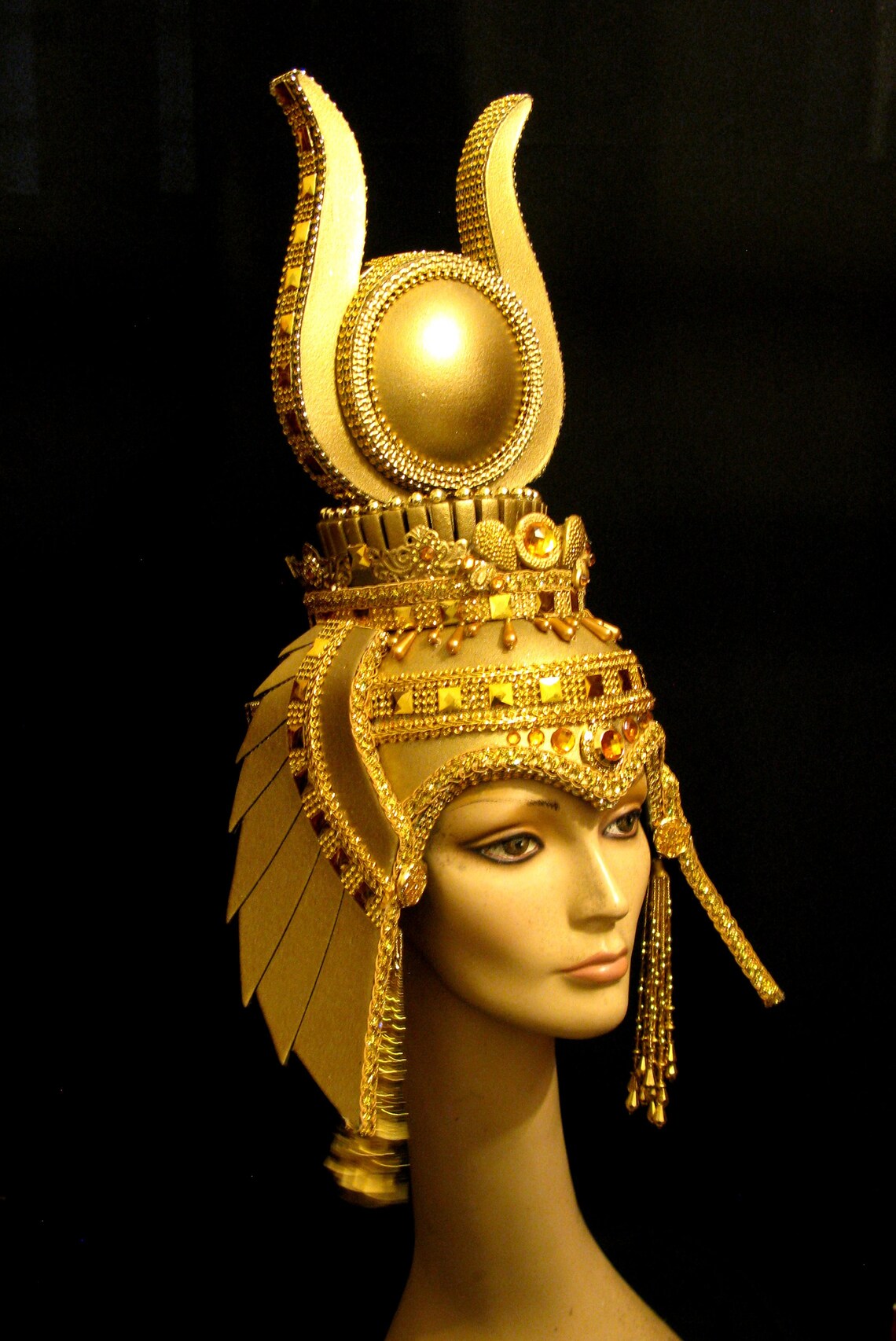 Cleopatra Headdress, Egyptian Headdress, Cleopatra Hat, Cleopatra Crown ...