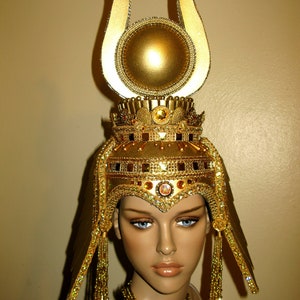 Cleopatra Headdress, Egyptian Headdress, Cleopatra Hat, Cleopatra Crown ...