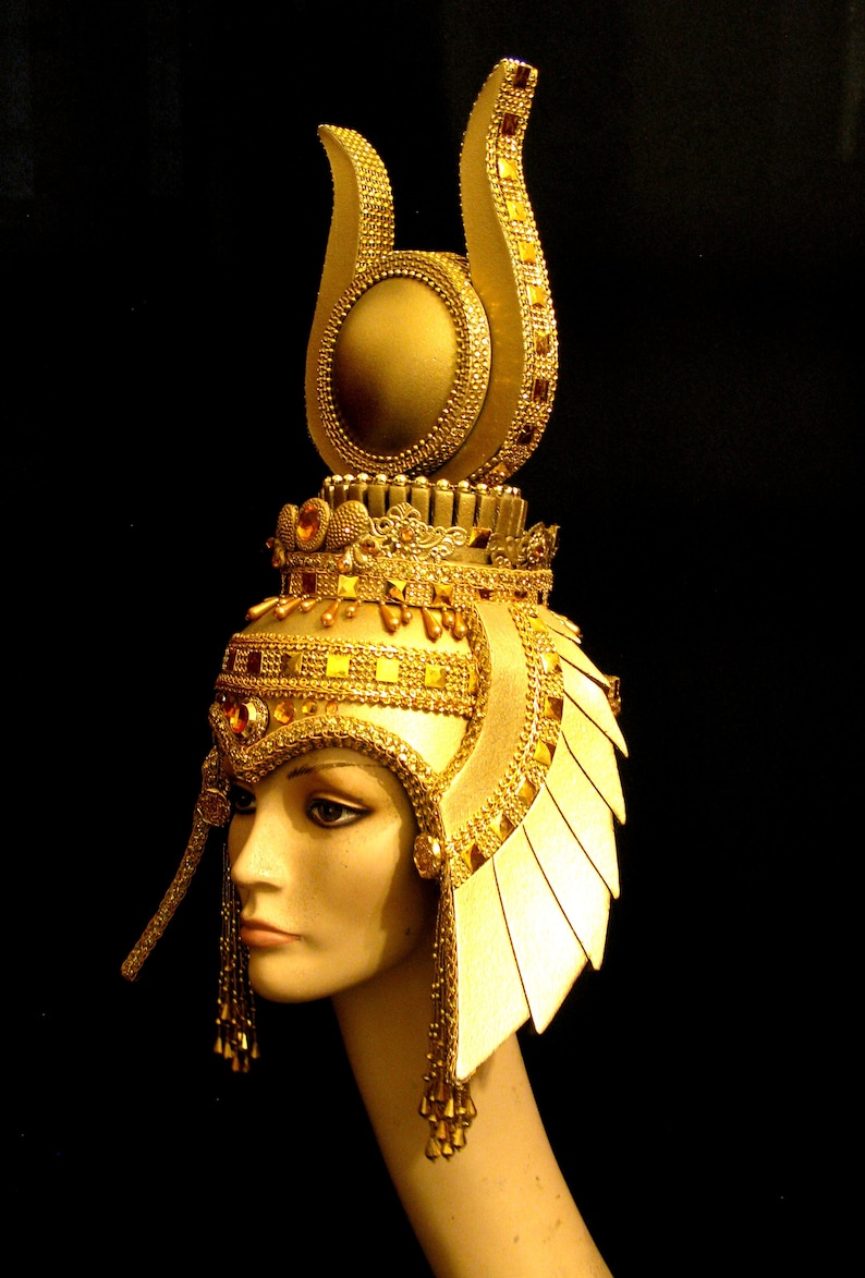 Cleopatra Headdress, Egyptian Headdress, Cleopatra Hat, Cleopatra Crown ...