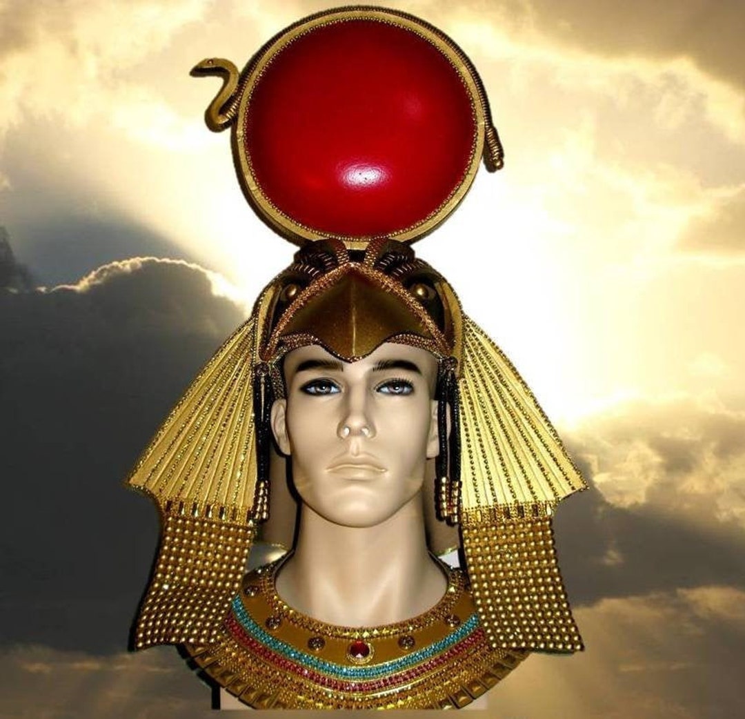 Egyptian Crown RA, Burning Man, Halloween Costume, Miami Costume Shop ...