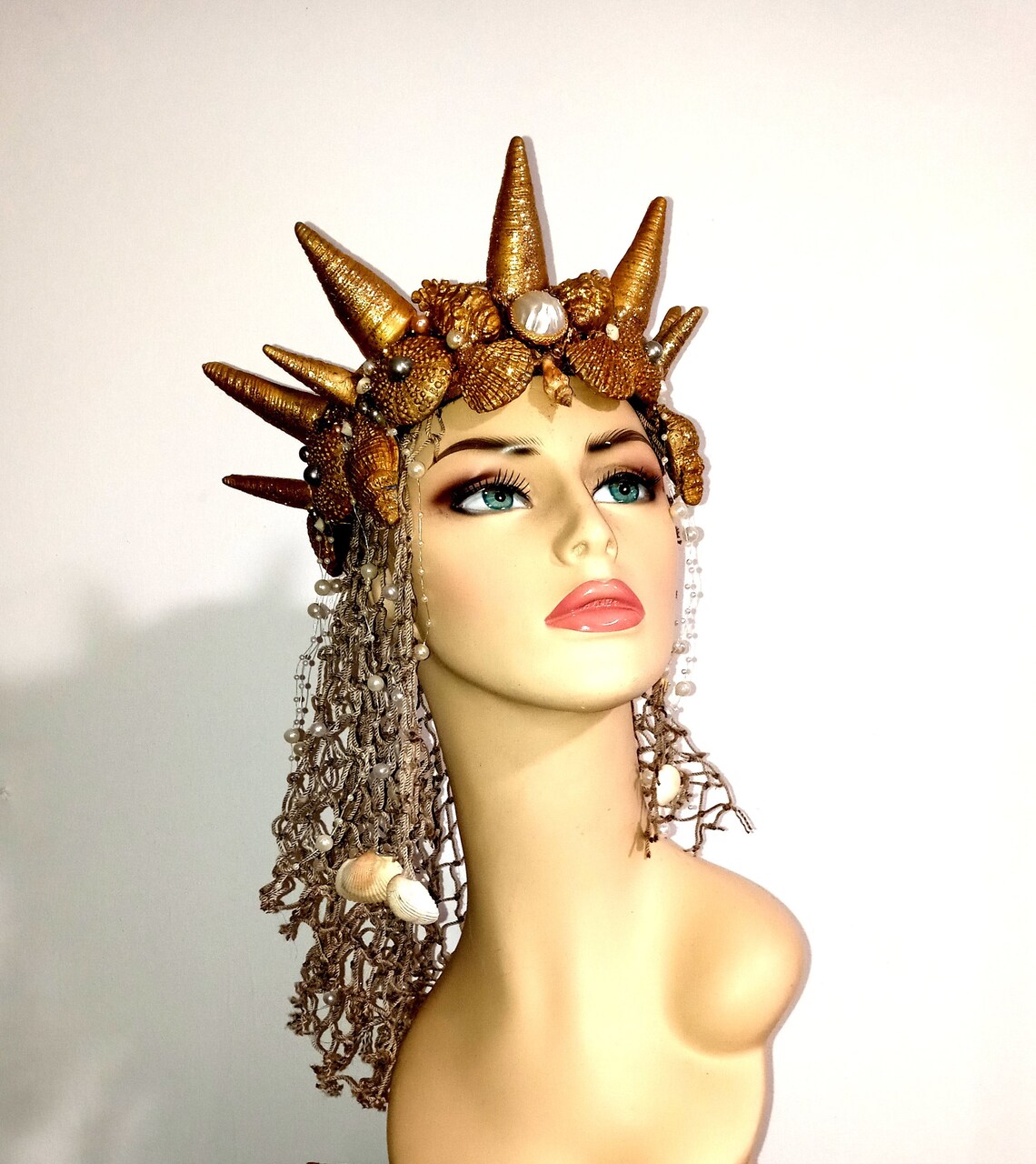 Mermaid Queen READY TO SHIP Mermaid Hat Mermaid - Etsy