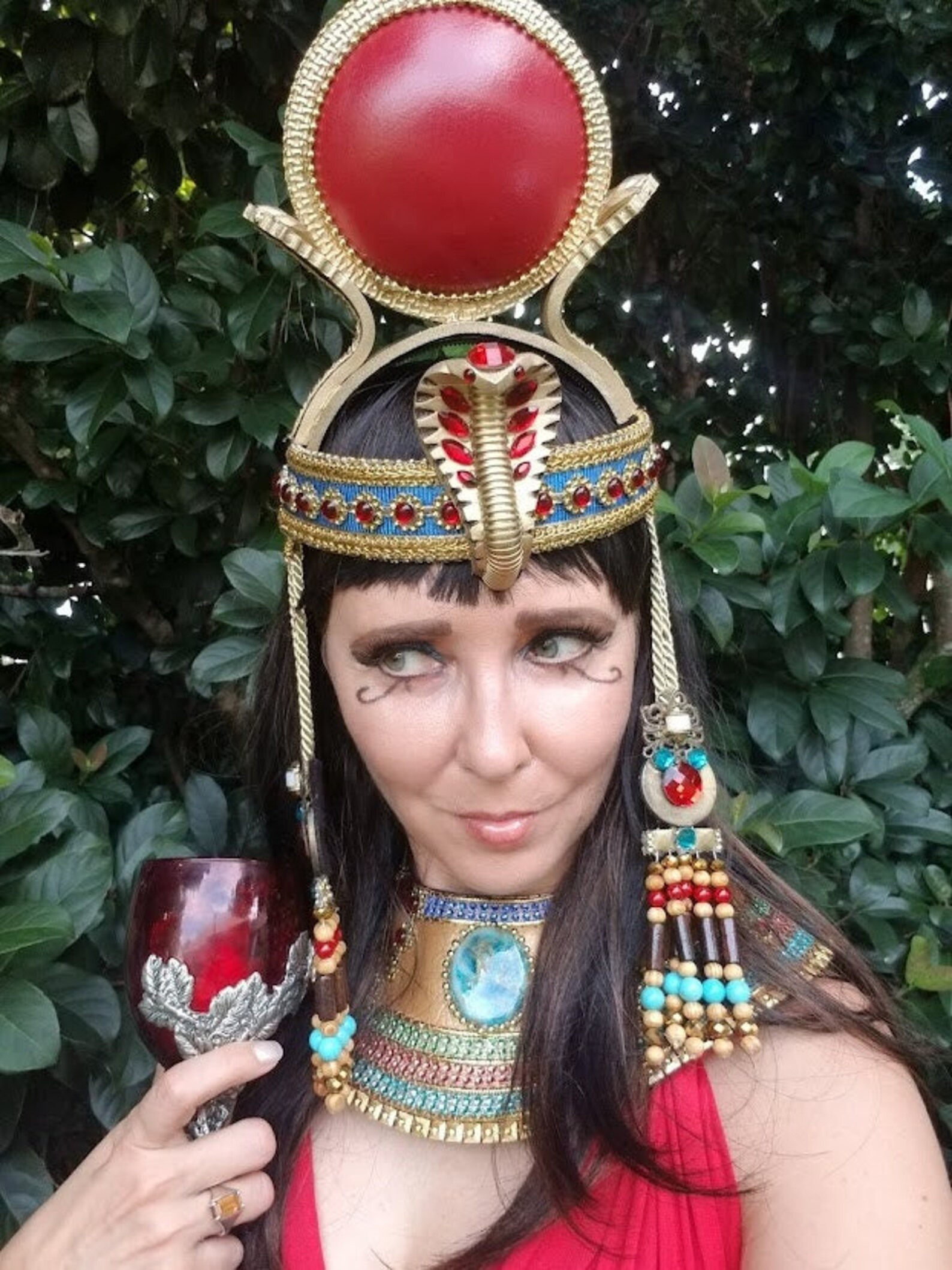 Cleopatra Crown, Egyptian Headband, Egyptian Headpiece, Egyptian ...
