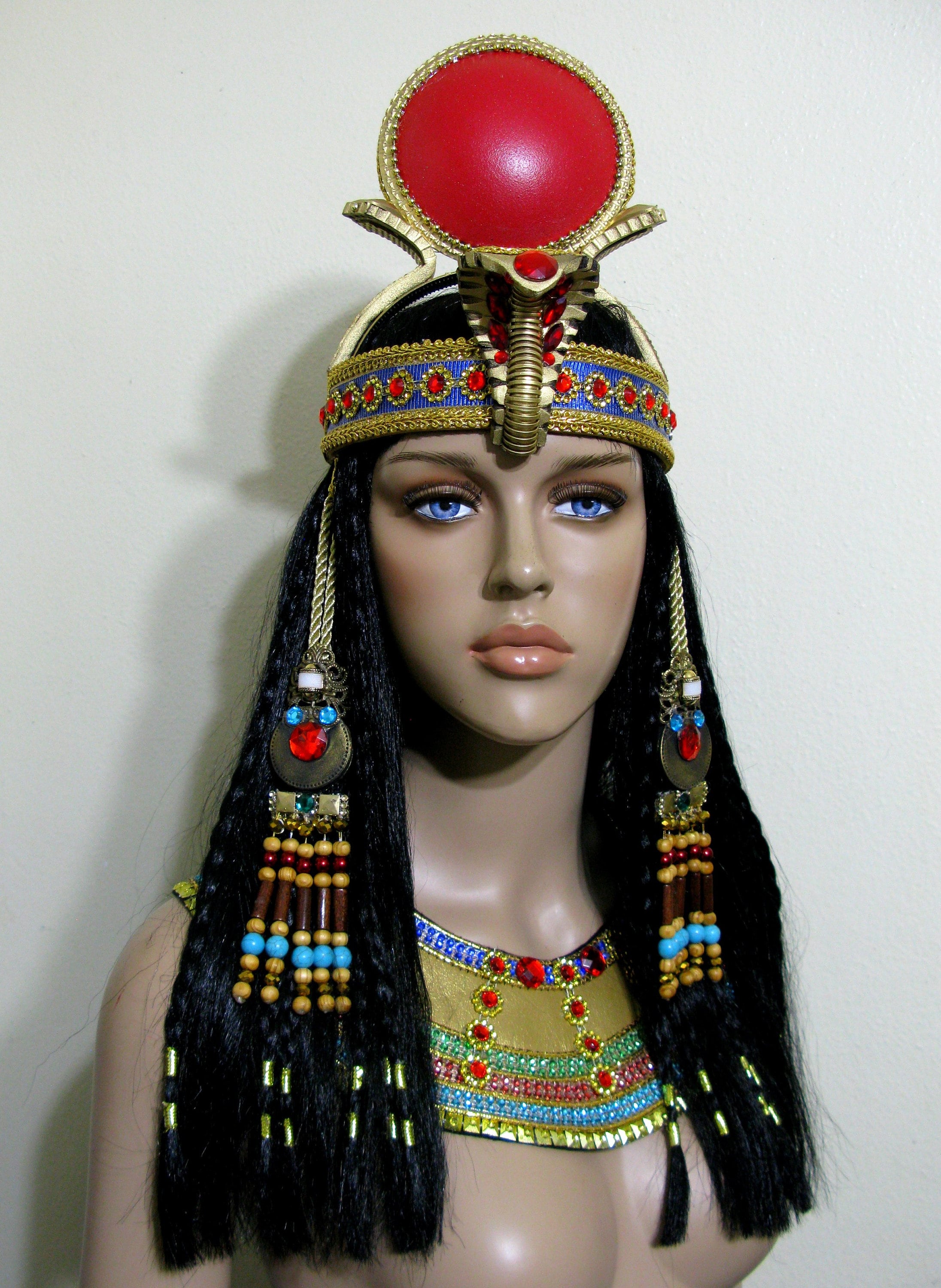 Cleopatra Crown Made to Order Egyptian Headband Egyptian - Etsy Australia