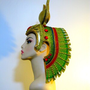 Isis Crown , Headdress, Cleopatra Costume, Fantasy Fest, Burning Man ...