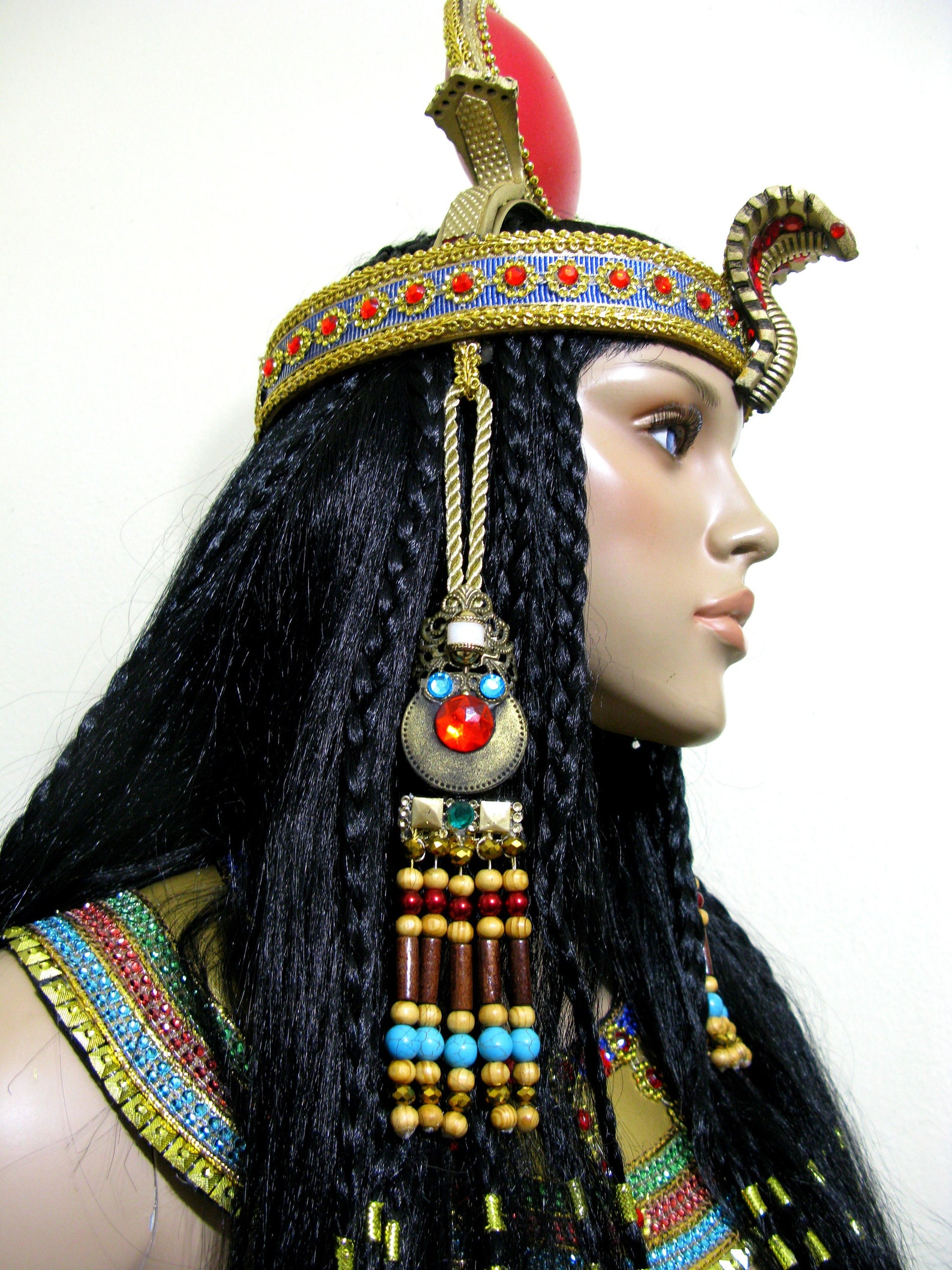 Cleopatra Crown, Egyptian Headband, Egyptian Headpiece, Egyptian ...
