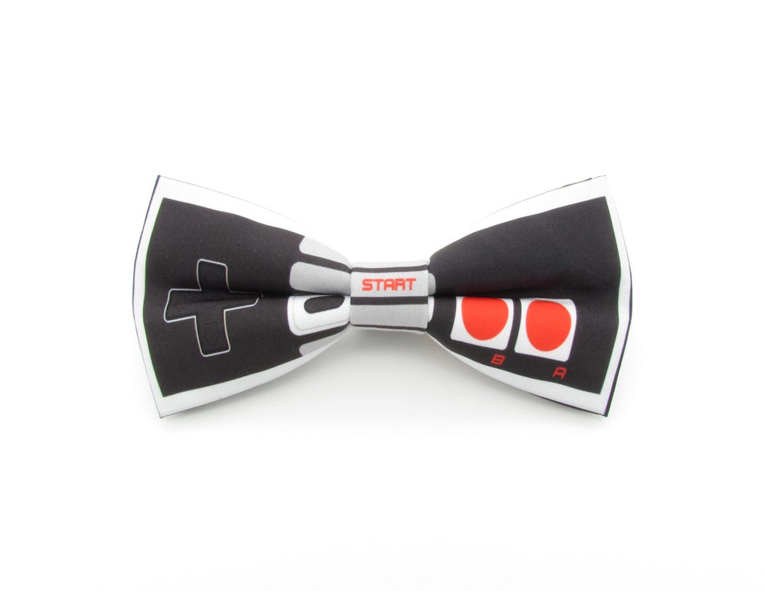 Retro Gamer Themed Bowtie - Game Controller | Mens Bowties | Comic Con ...