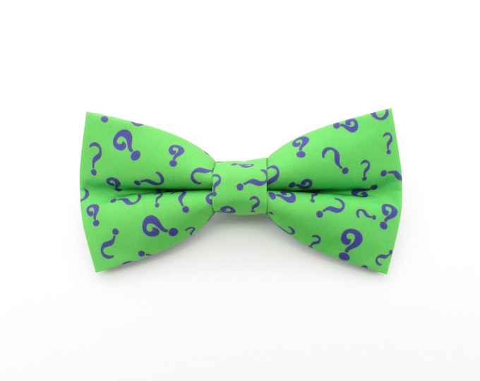 Question Mark Tie for Cosplay.villain. Costume Accessories. Riddler ...