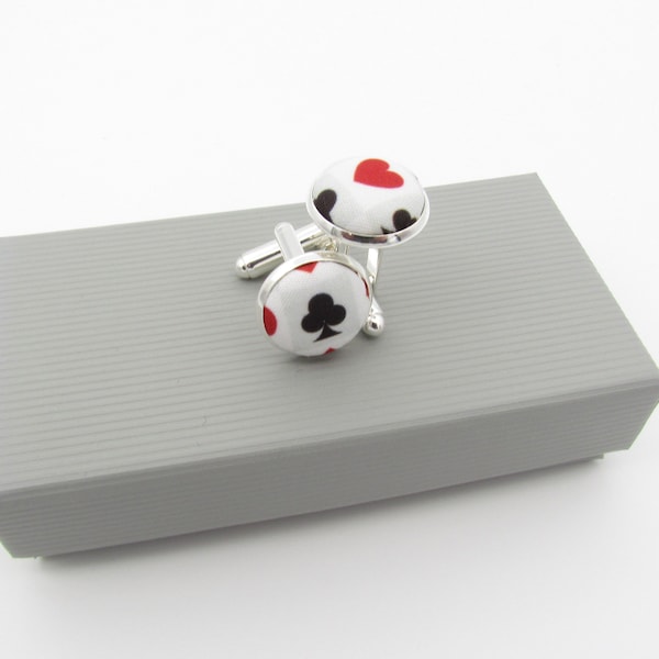 Card Cufflinks - Etsy