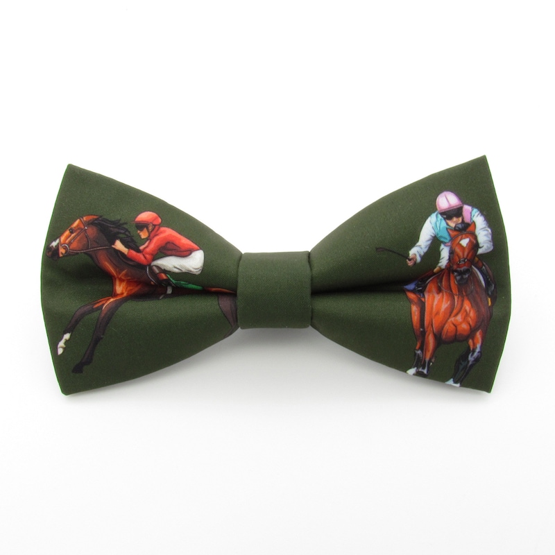 Horse Racing Tie - Etsy