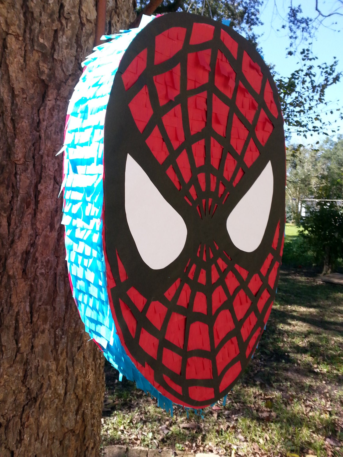 SPIDERMAN INSPIRED pinata with personalized NAME | Etsy