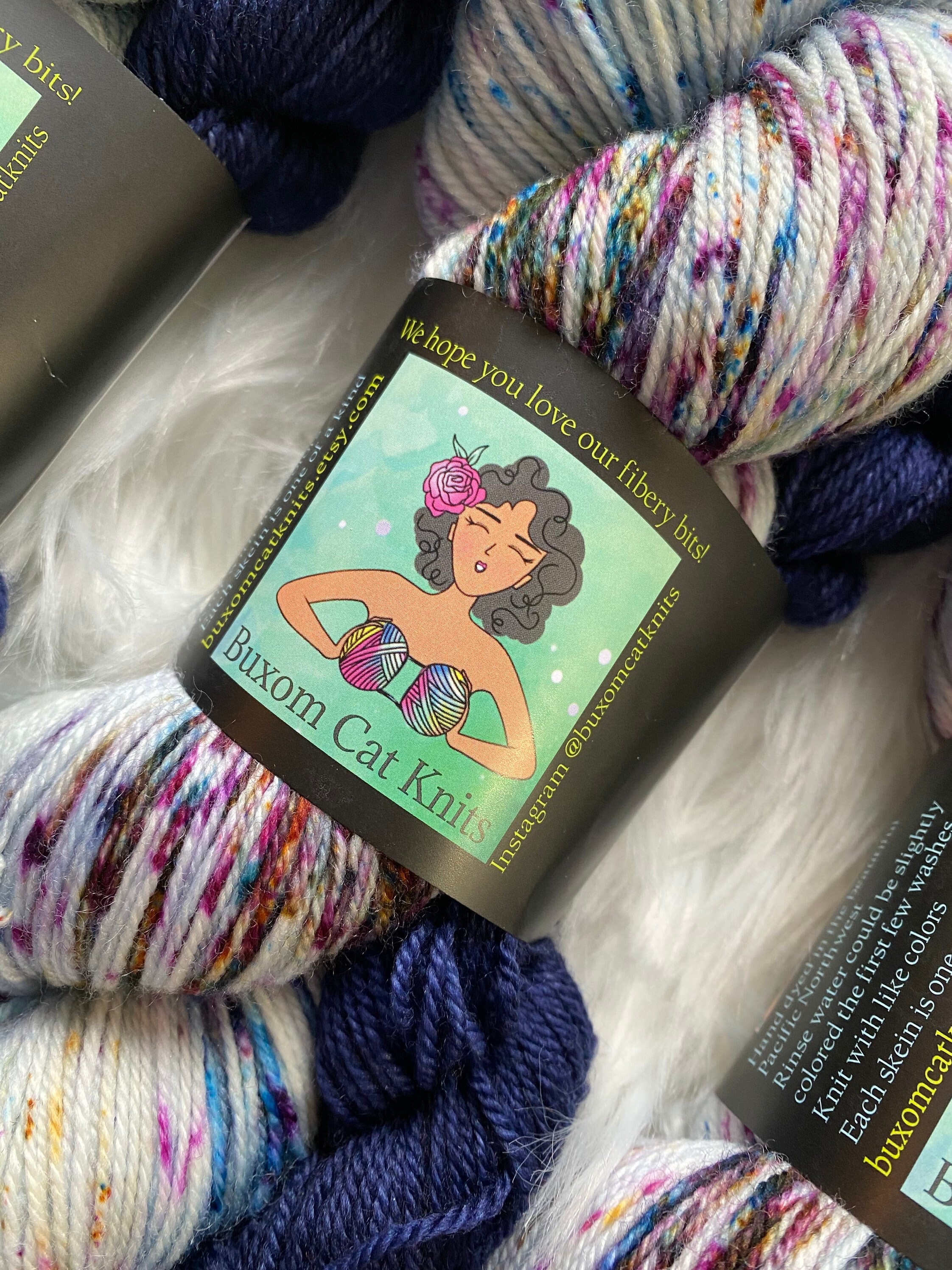 Mountain Top Sonsy Sock Yarn Set / Indie Dyed / Hand Dyed