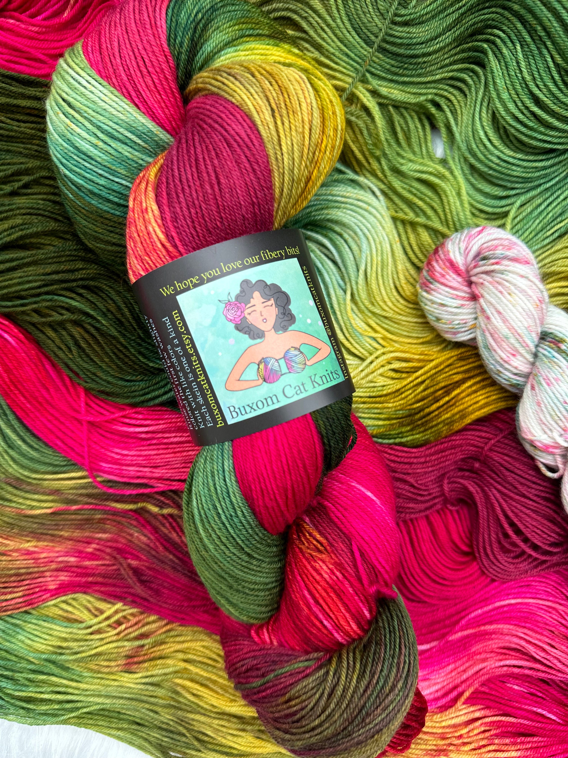 Victorian Rose Sock Set Hand Dyed/Indie Dyed Yarn