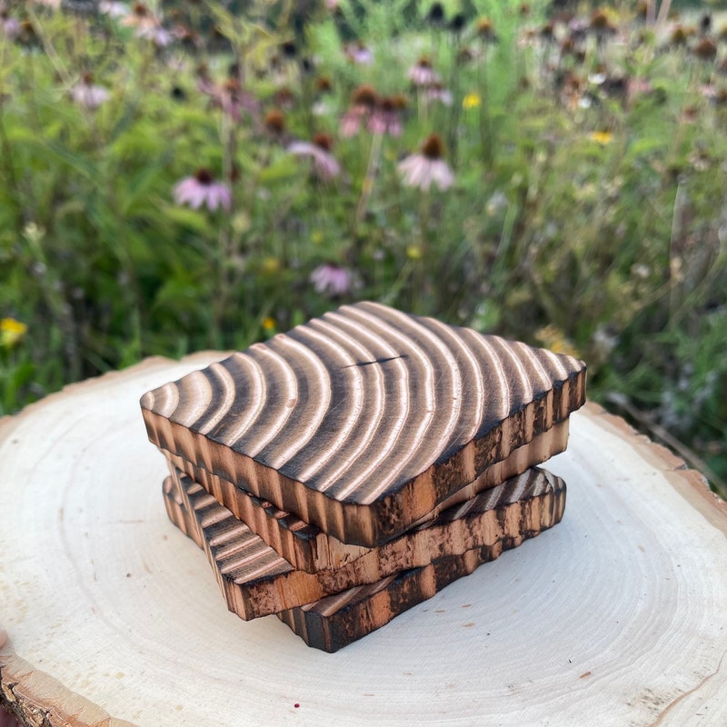 Wood Drink Coasters - Etsy