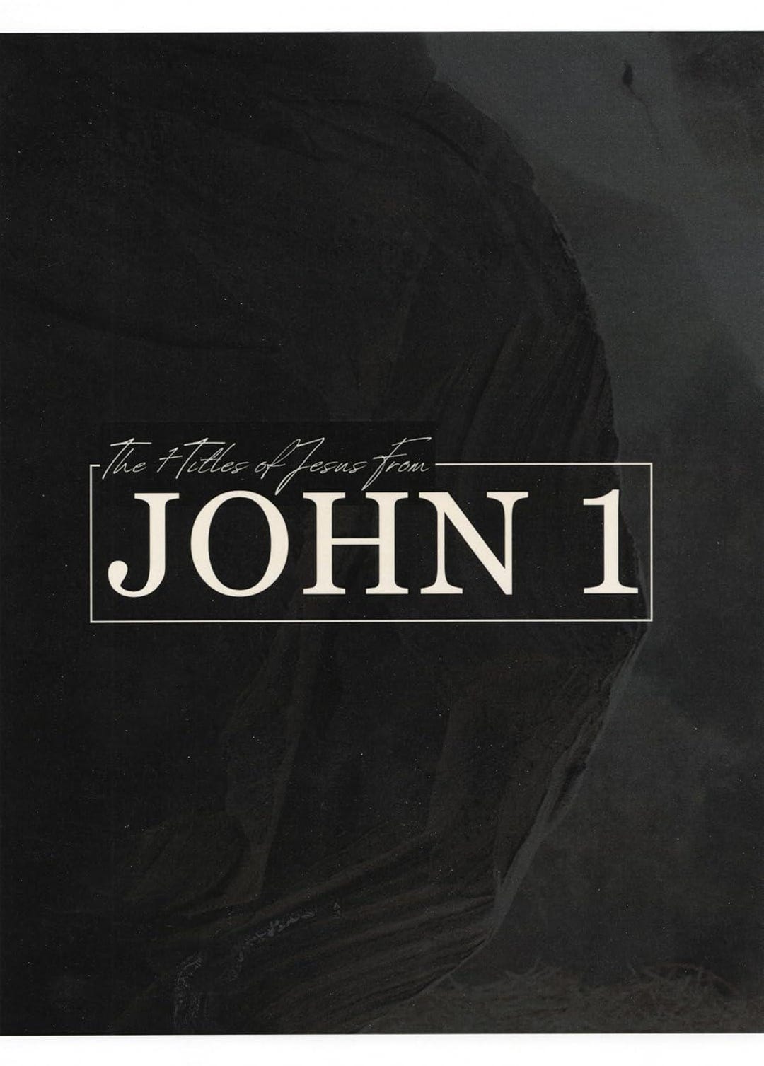 The 7 Titles of Jesus From John 1 Spiral Bound Devotional Book - Etsy