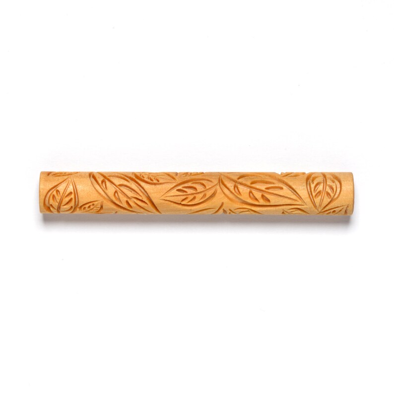TW-006 Twig Pottery Hand Roller - Leaves in the Wind - Etsy