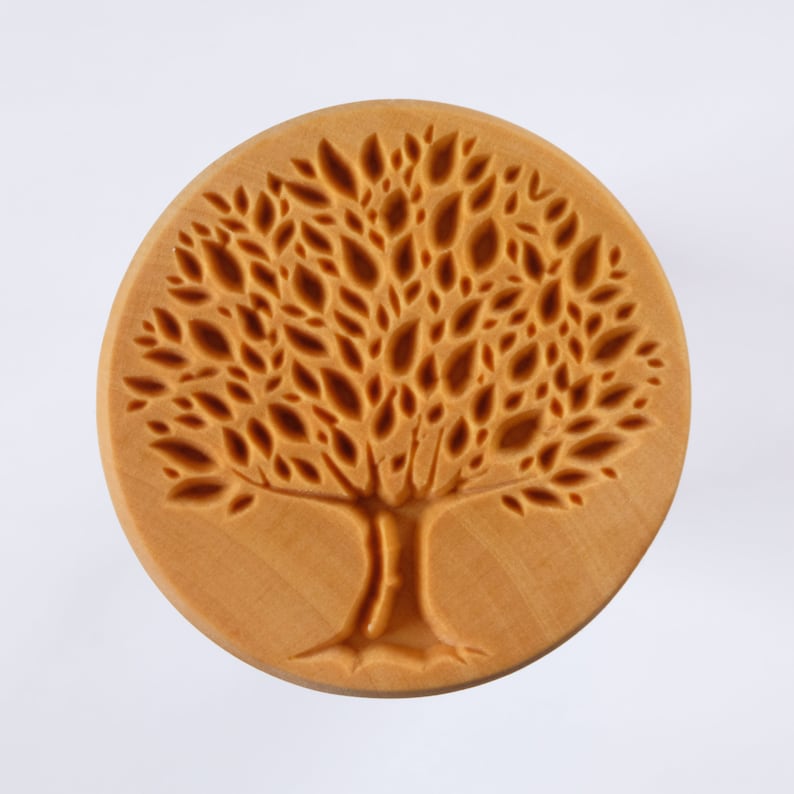 Scxl-008 Extra Large Round Stamp - Tree of Life - Etsy