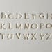 Prints Charming Upper Case Font Set / Alphabet Letters - Etsy
