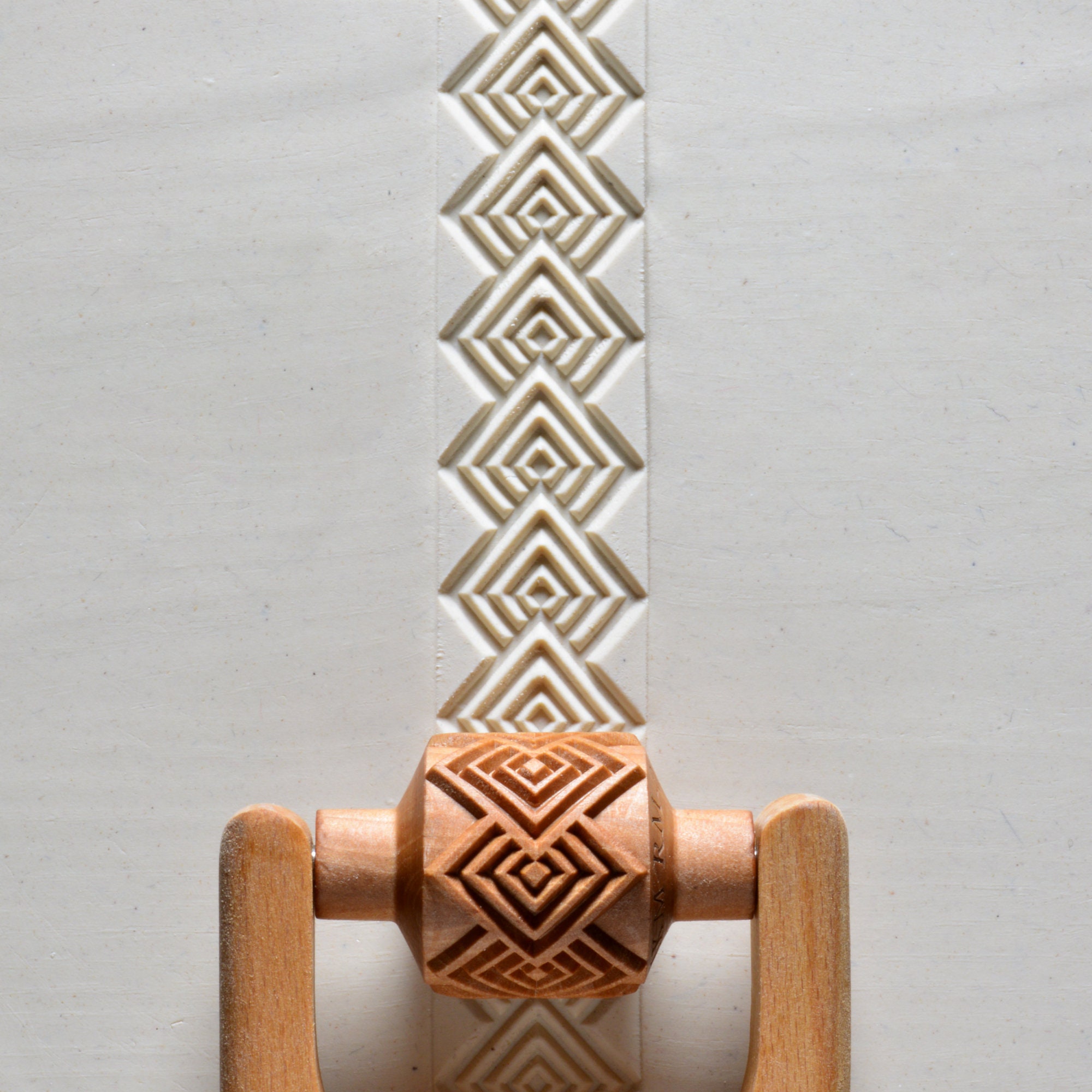 Wave RL-025 Large Pottery Handle Roller Craft Supplies & Tools Ceramics ...