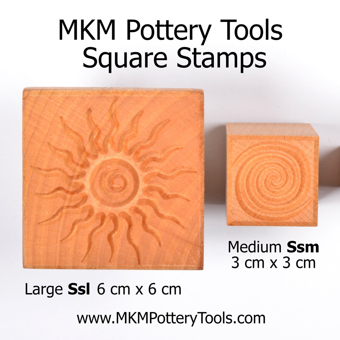 Ssm-142 Double-sided Square Stamp Heart With Spiral - Etsy