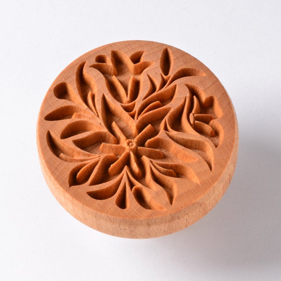 Scxl-027 Extra Large Round Stamp Bluebells | Etsy