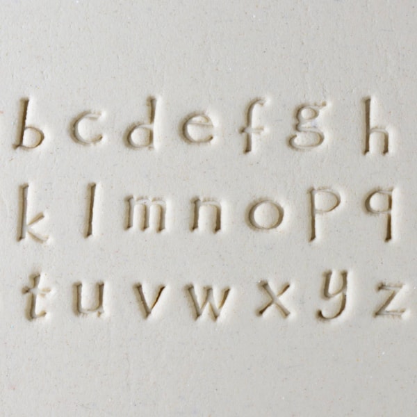 Wood Alphabet Stamp Set - Etsy